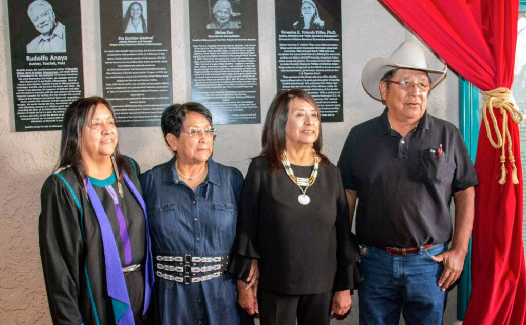 Velarde Family at Wall of Fame – Department of Culture Affairs Media Center